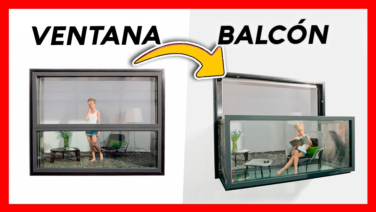 Transforma tu ventana en balcón una solución para espacios pequeños ...
